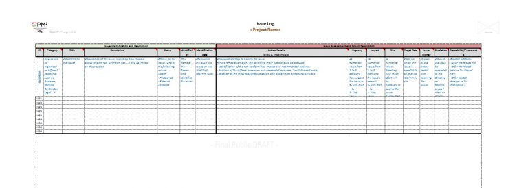 PM² Artefacts | Templates | Monitor & Control | Deliverables Acceptance ...