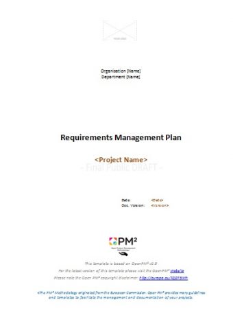 PM² Artefacts | Templates | Planning Phase | Project Stakeholder Matrix ...
